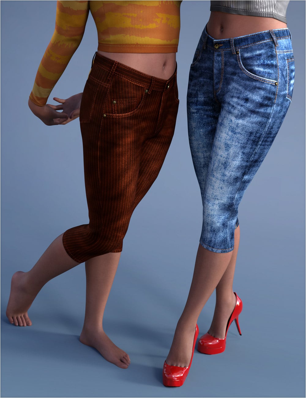 10-in-1 Casual Wardrobe Must-Have Textures | Daz 3D