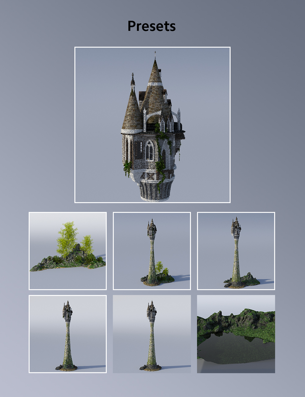 Rapunzel Tower | Daz 3D