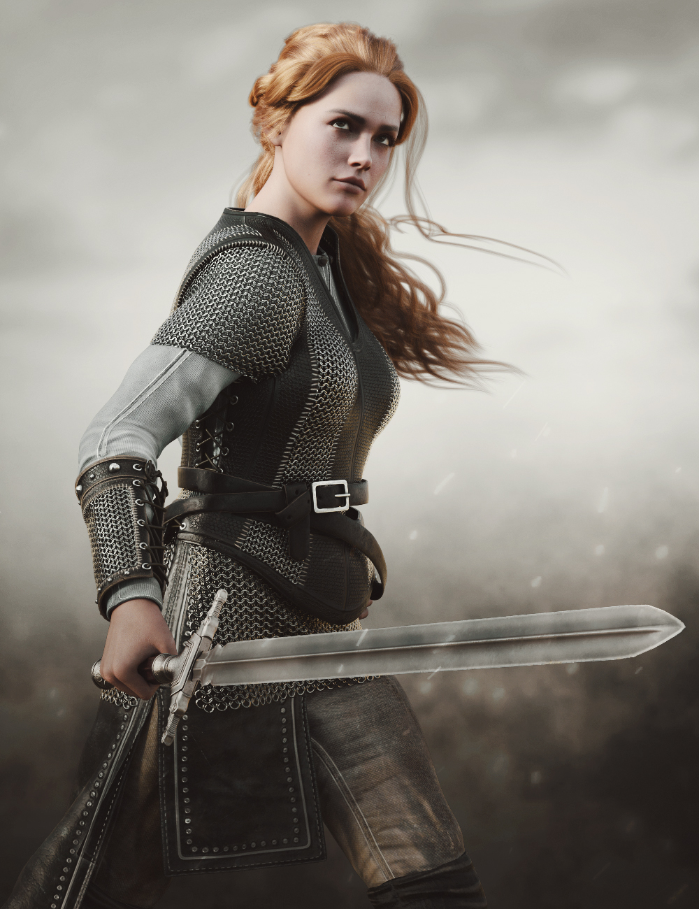 dForce Iron Lady Outfit for Genesis 9 | Daz 3D