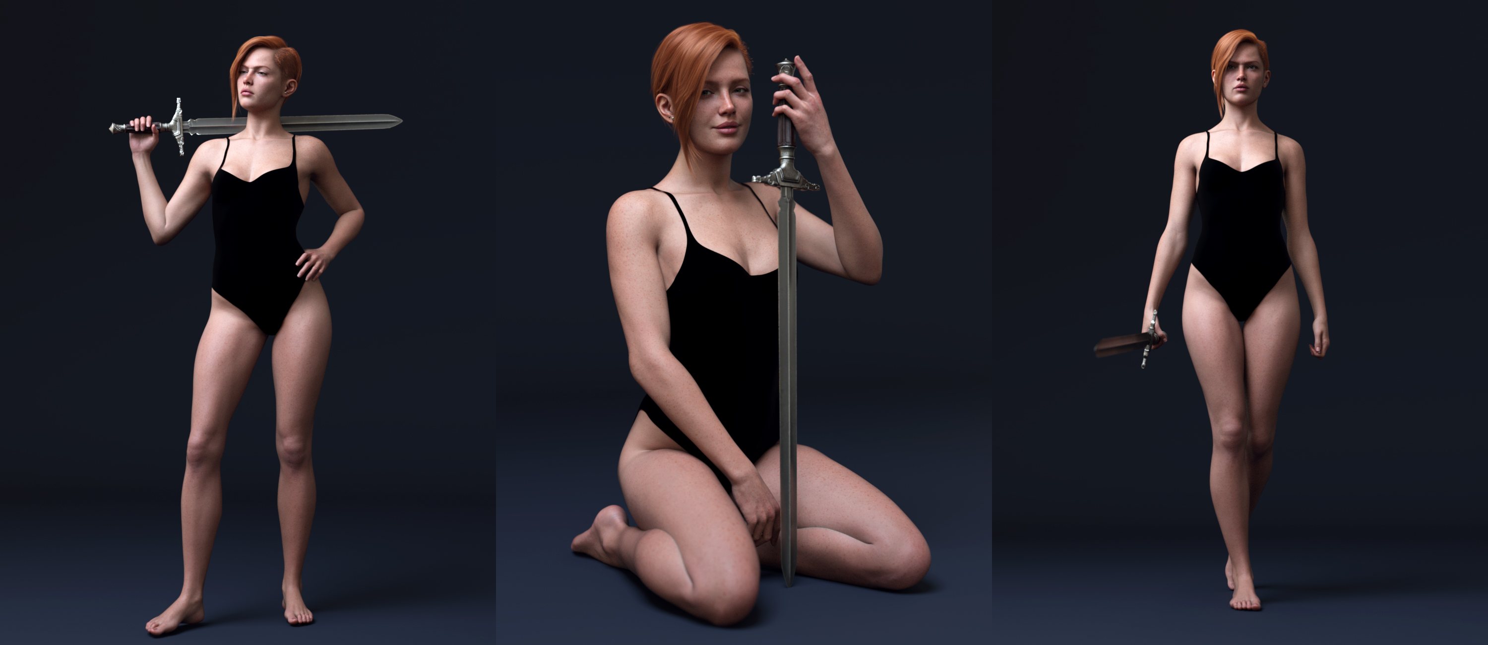 Noble Maiden Poses for Genesis 9 | Daz 3D