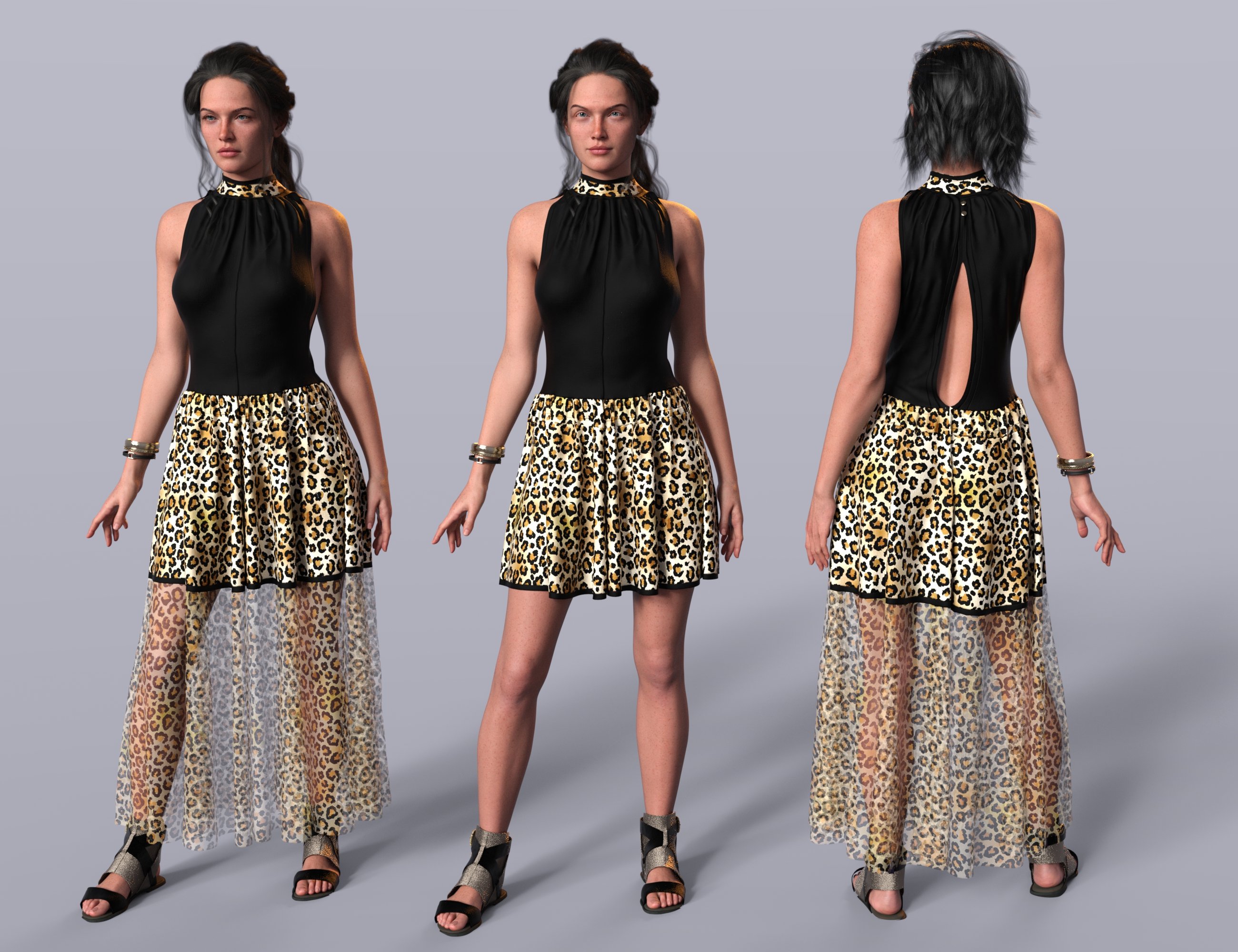 Versatility for Iris Outfit | Daz 3D