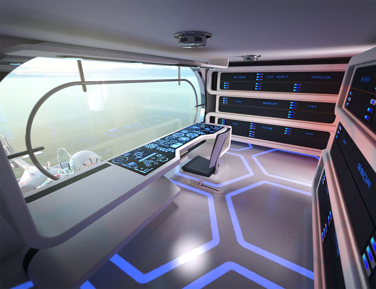 Sci-Fi Outpost and Props Iray Add-On | Daz 3D