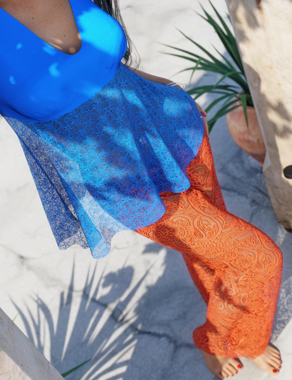 MMX Lace Fabrics for Iray | Daz 3D