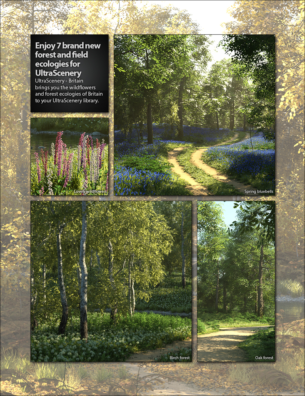 UltraScenery - Britain | Daz 3D