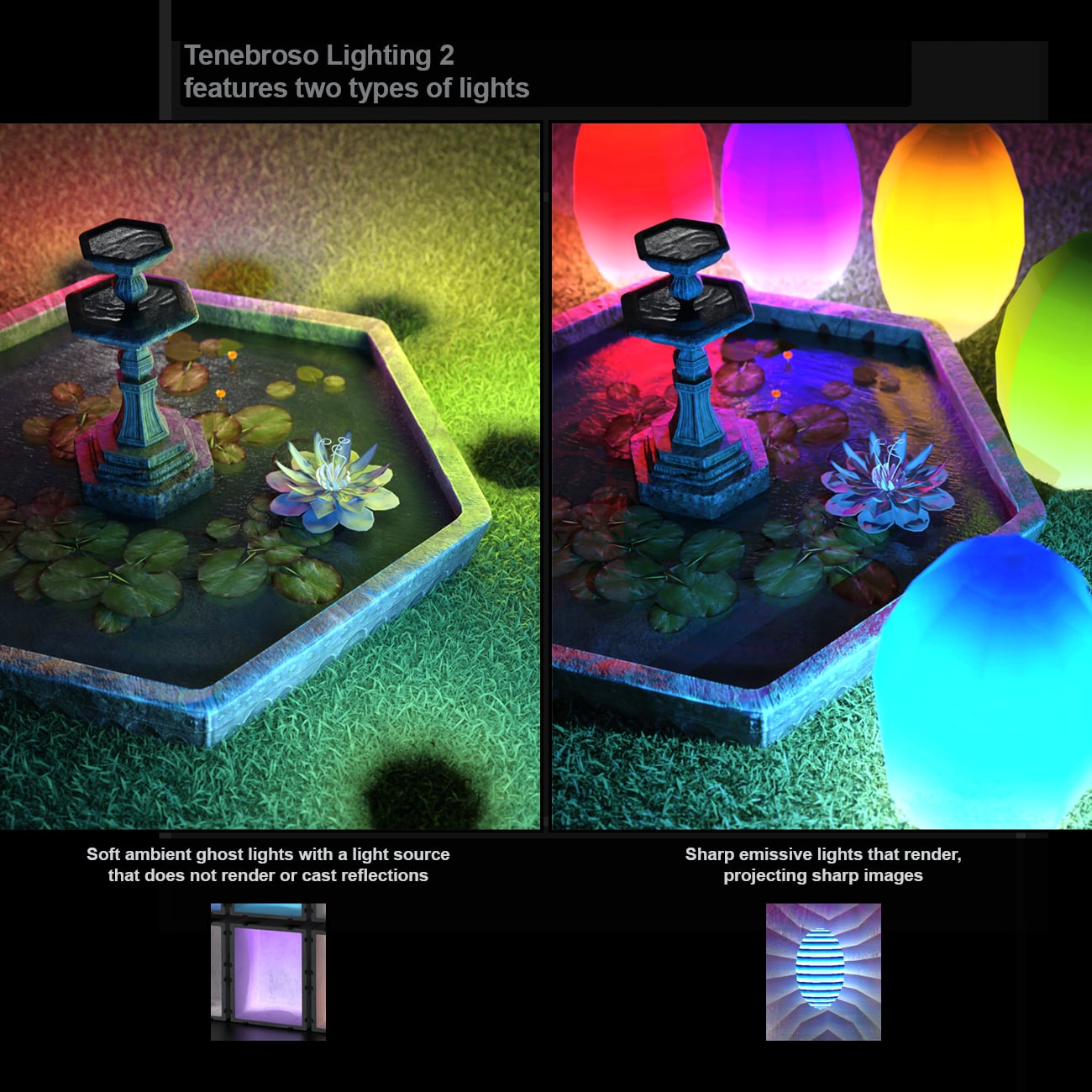Tenebroso Lighting 2 | Daz 3D