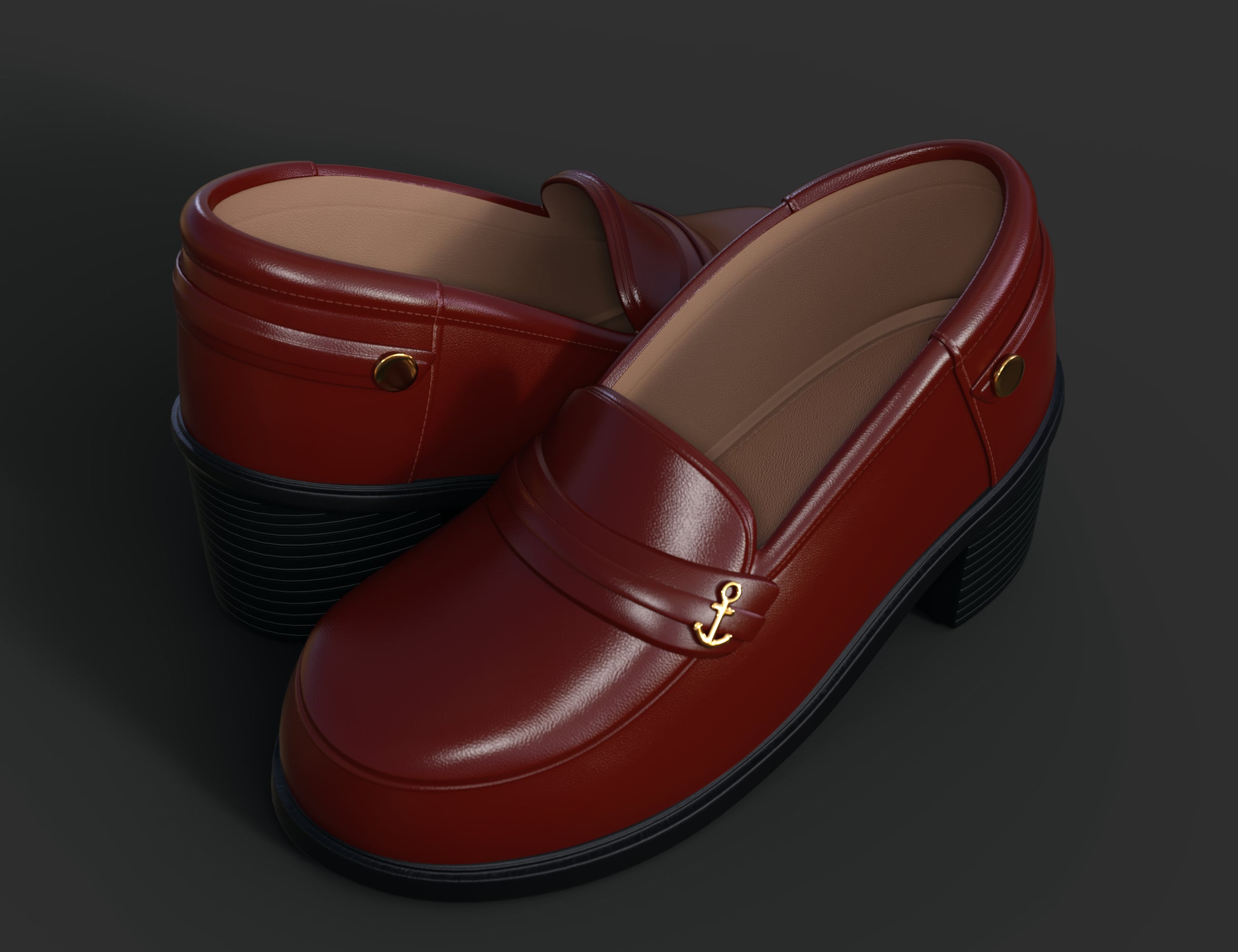 SU Leather Shoes for Genesis 8 and 8.1 Females and Genesis 9 | Daz 3D