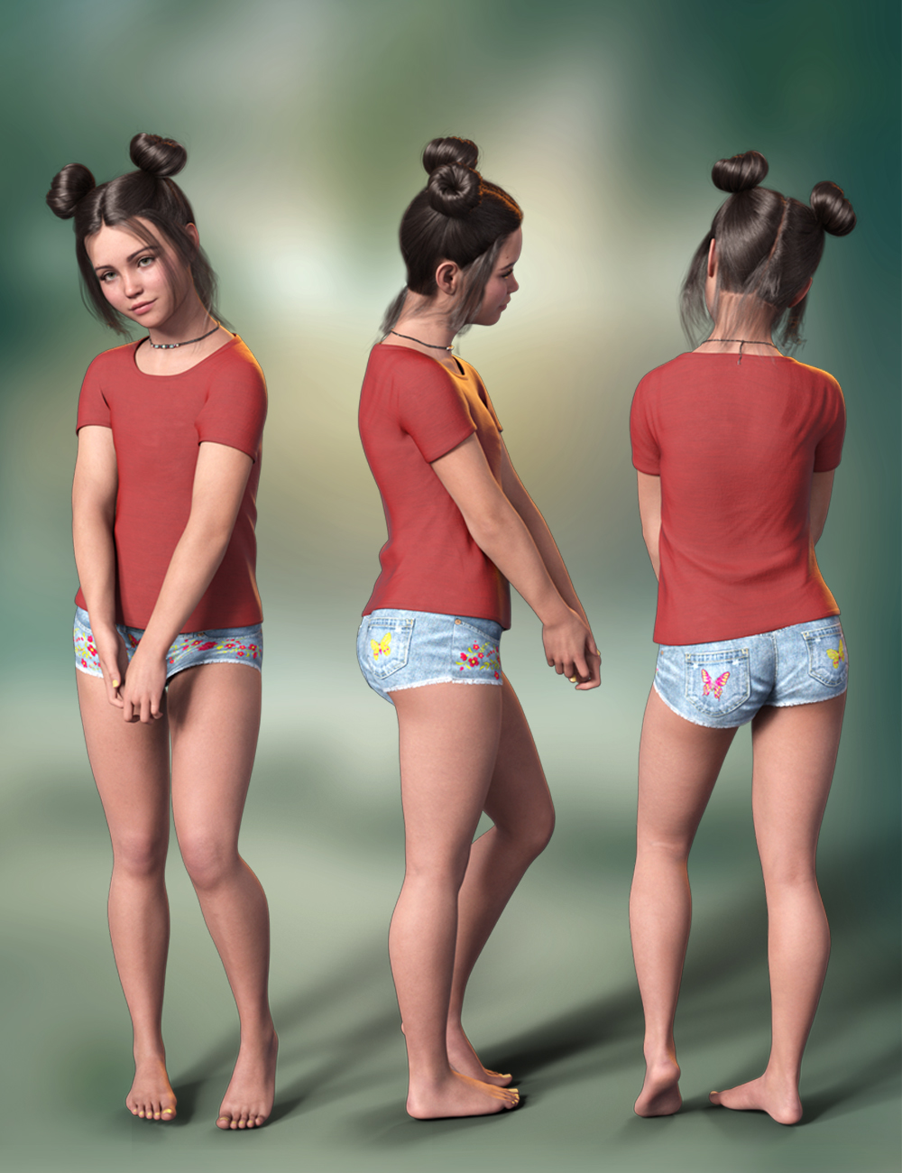 P3D Rowan HD for Genesis 9 | Daz 3D