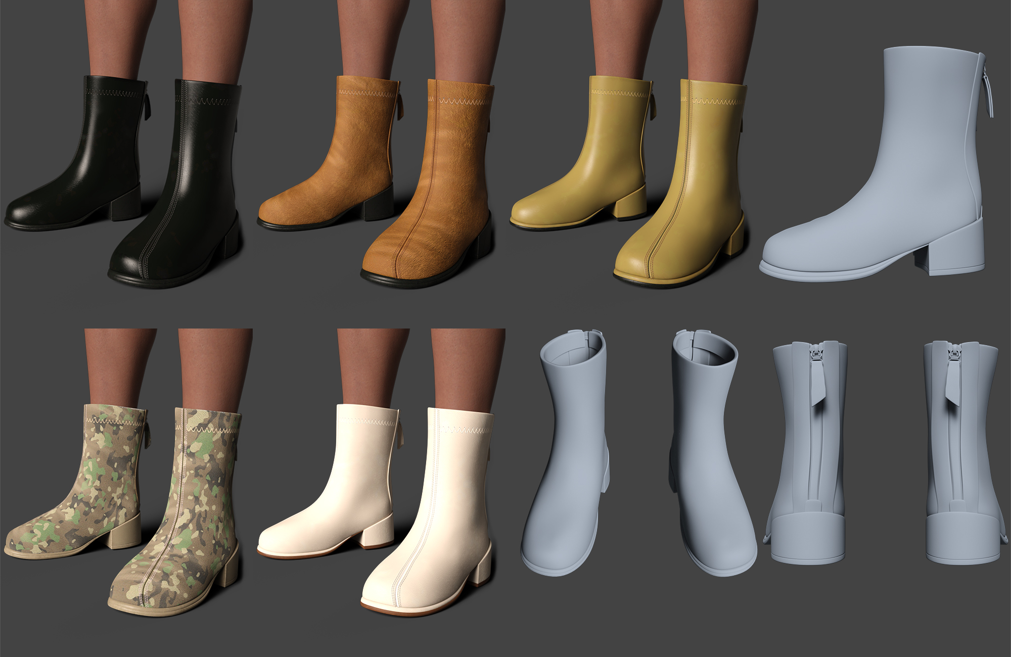 dForce GN Yan Li Suit for Genesis 8 and 8.1 Females and Genesis 9 | Daz 3D
