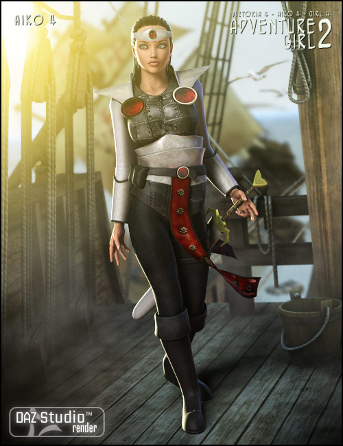 Adventure Girl 2 | Daz 3D