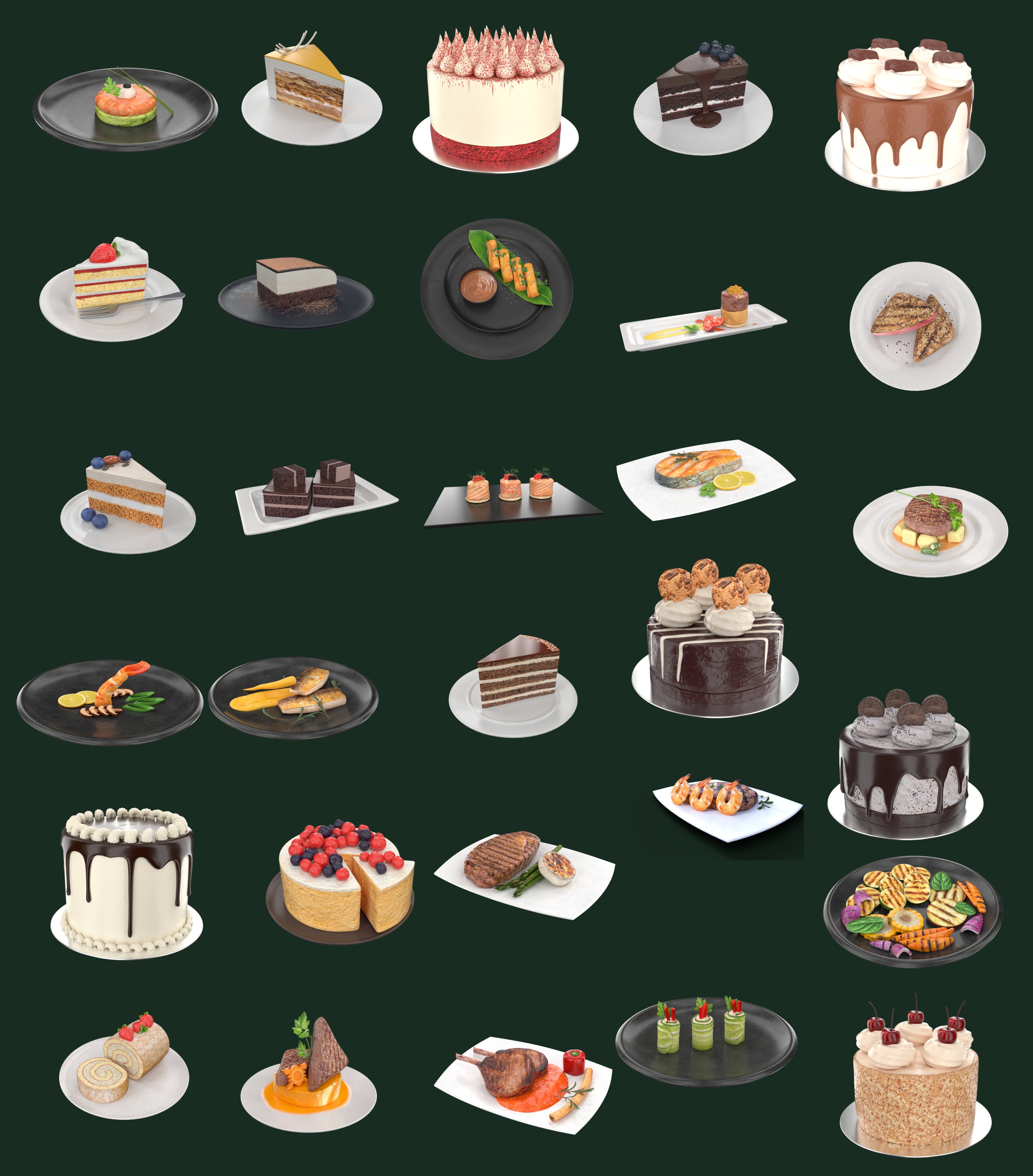FG Gourmet Food | Daz 3D
