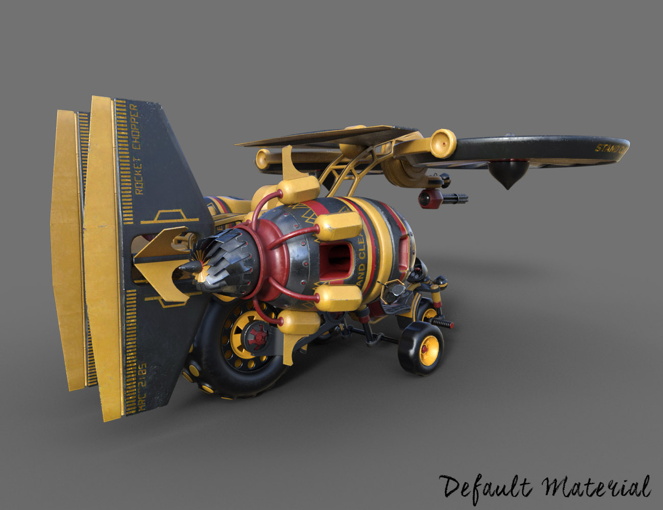 Rocket Chopper | Daz 3D