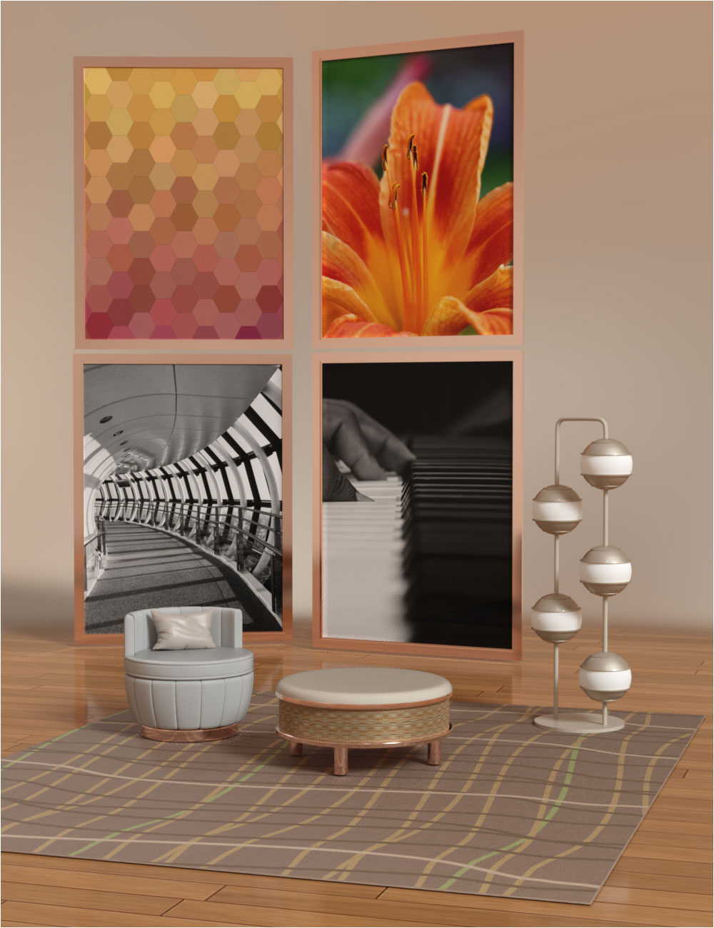 Room Design 05 Props | Daz 3D