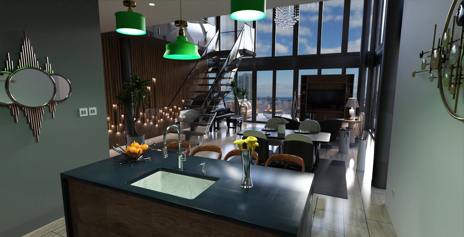 FG Penthouse | Daz 3D