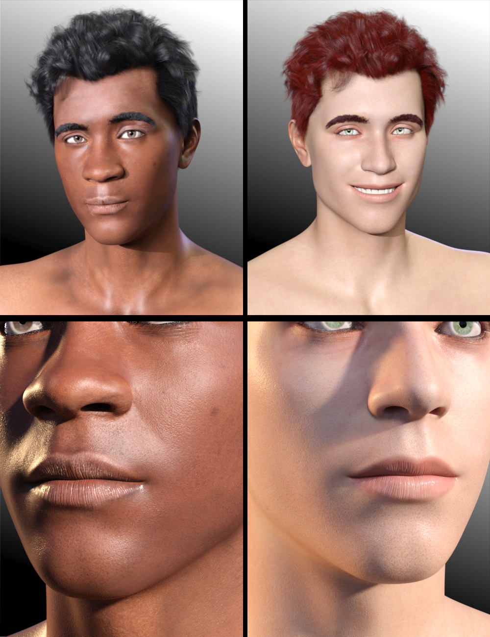 SY Flexible Skins and Merchant Resource for Genesis 9 | Daz 3D