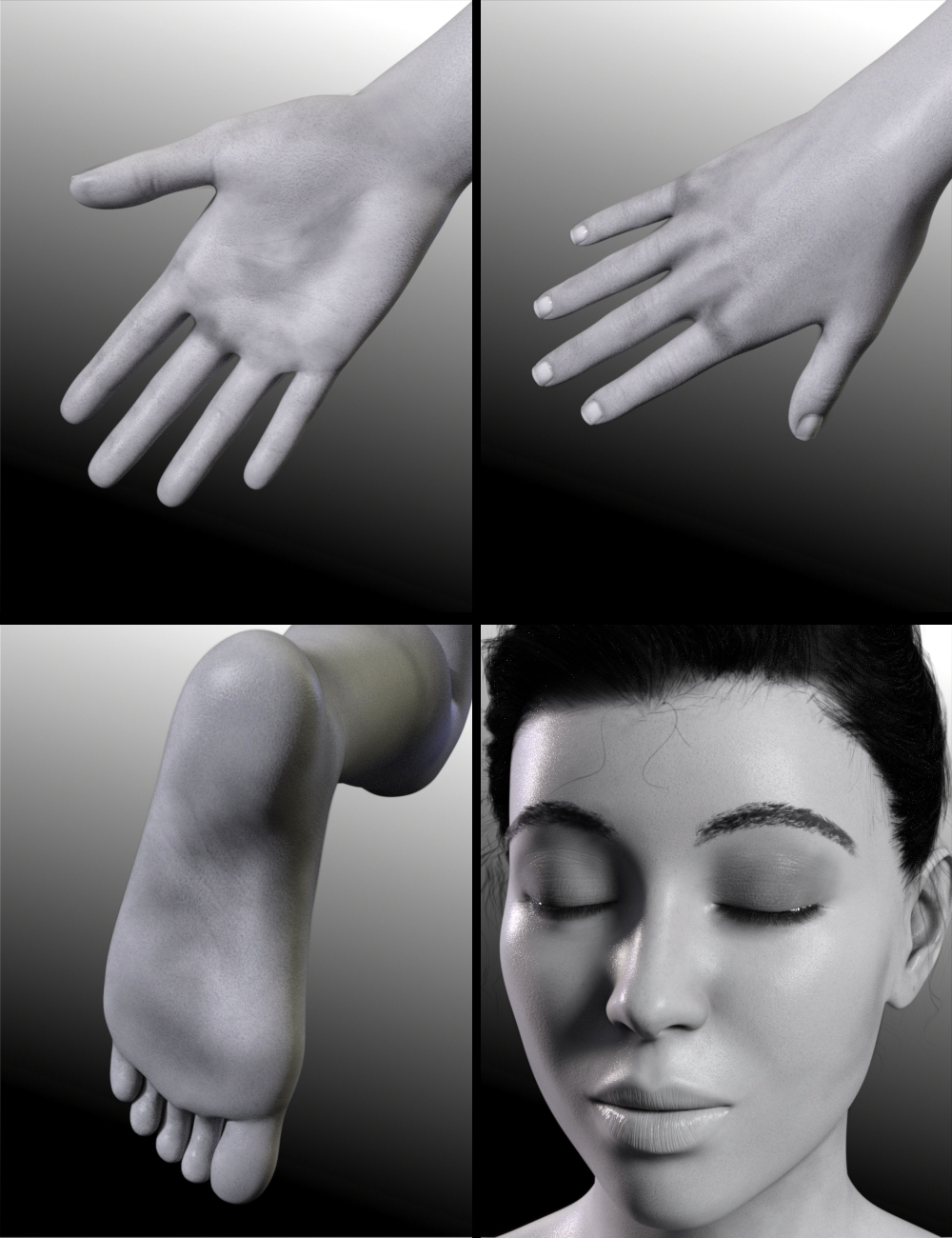 SY Flexible Skins and Merchant Resource for Genesis 9 | Daz 3D