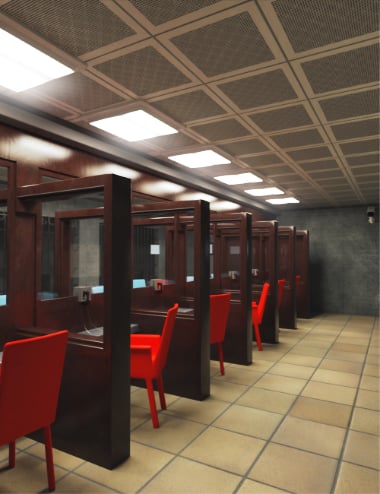 Prison Call Booth | Daz 3D