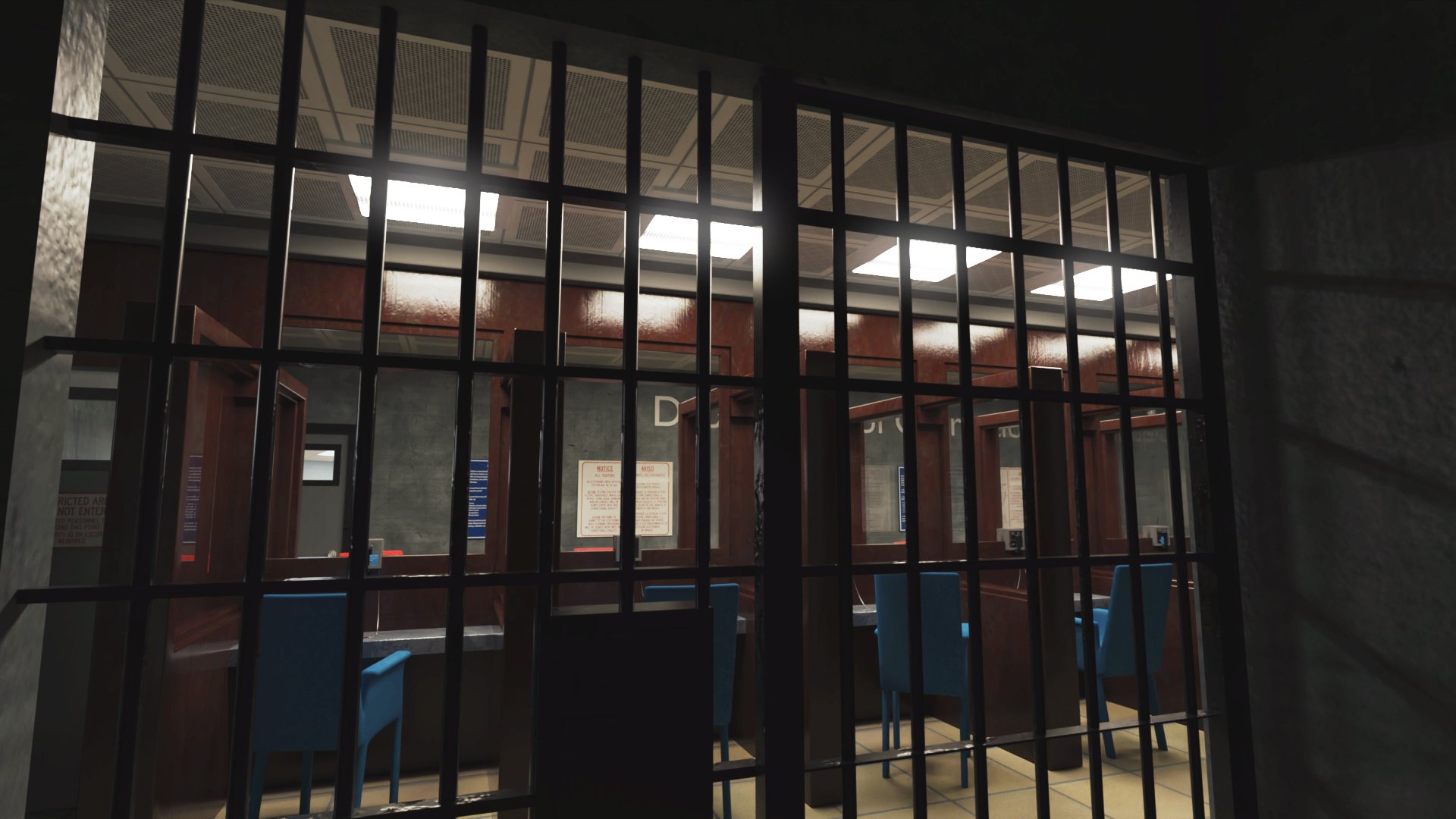 Prison Call Booth | Daz 3D