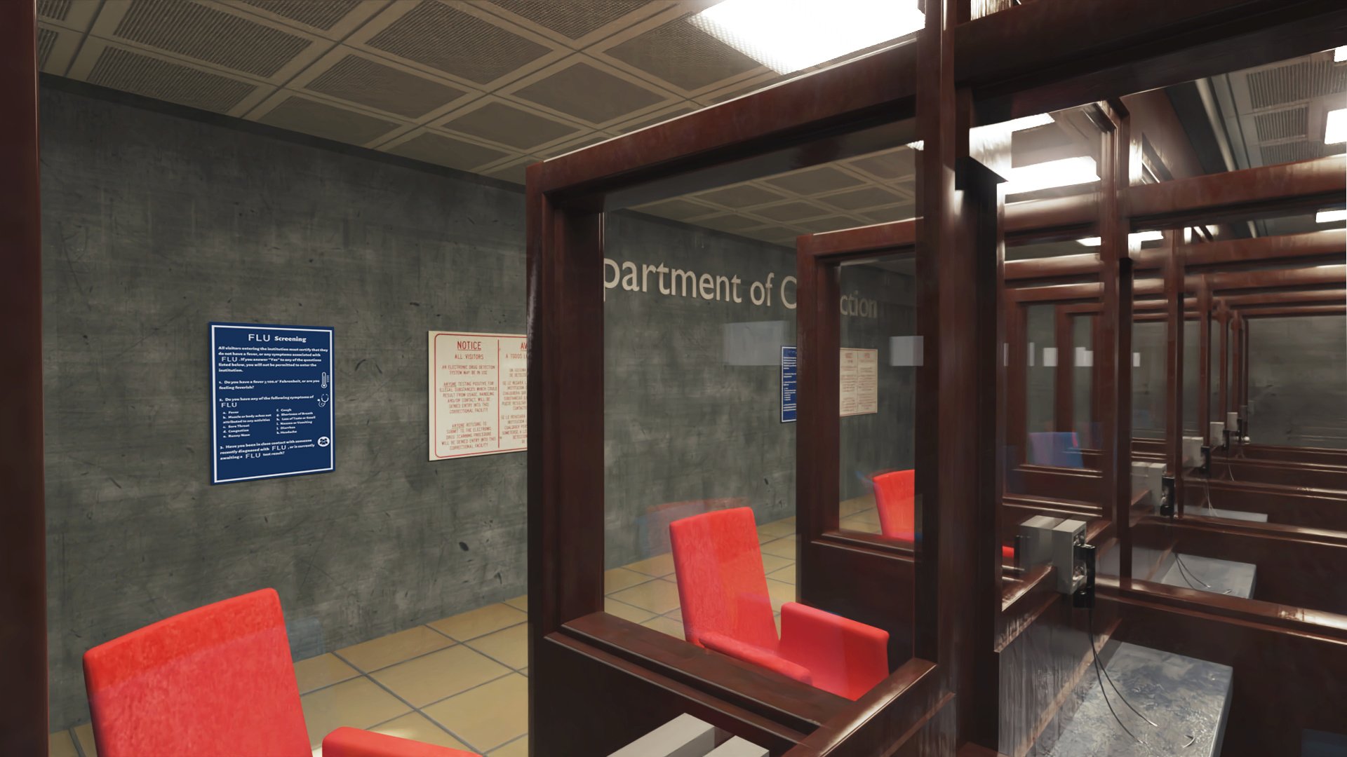 Prison Call Booth | Daz 3D