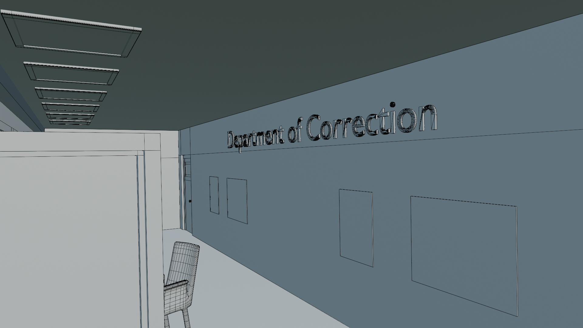 Prison Call Booth | Daz 3D