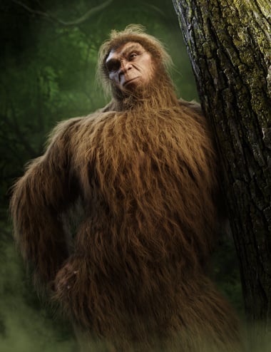 Sasquatch for Genesis 9 | Daz 3D