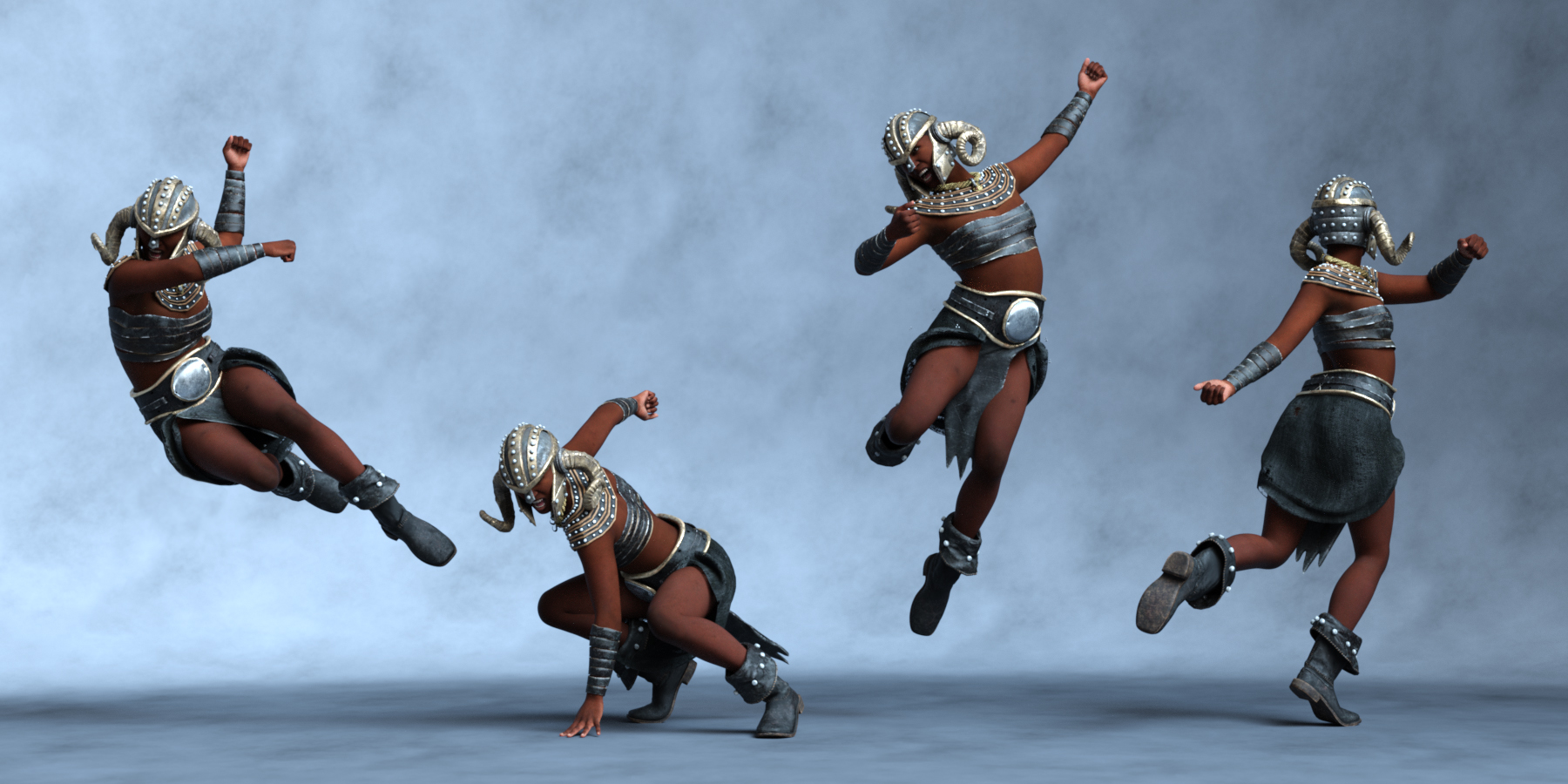 Amazona Poses for Genesis 9 | Daz 3D