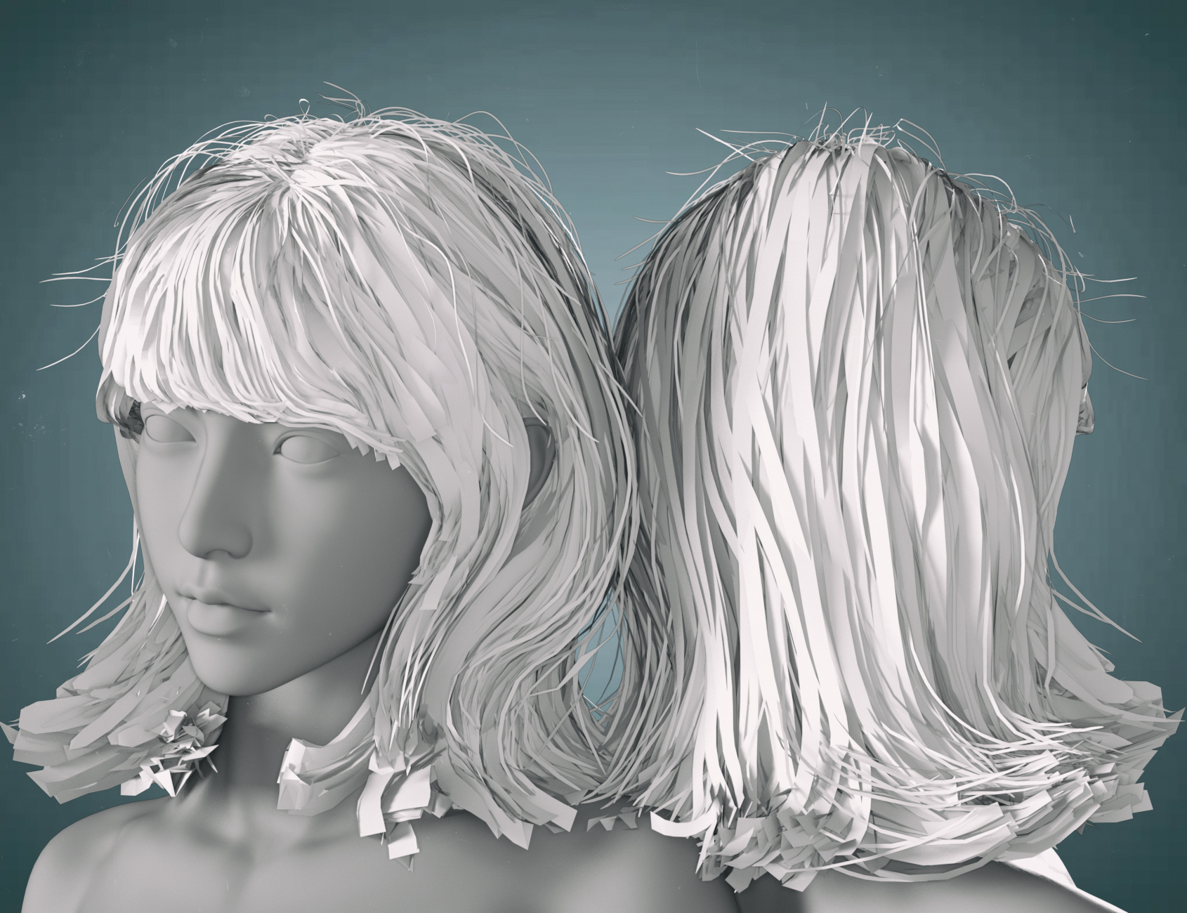 Oxygen Hair for Genesis 8 and 8.1 Females | Daz 3D