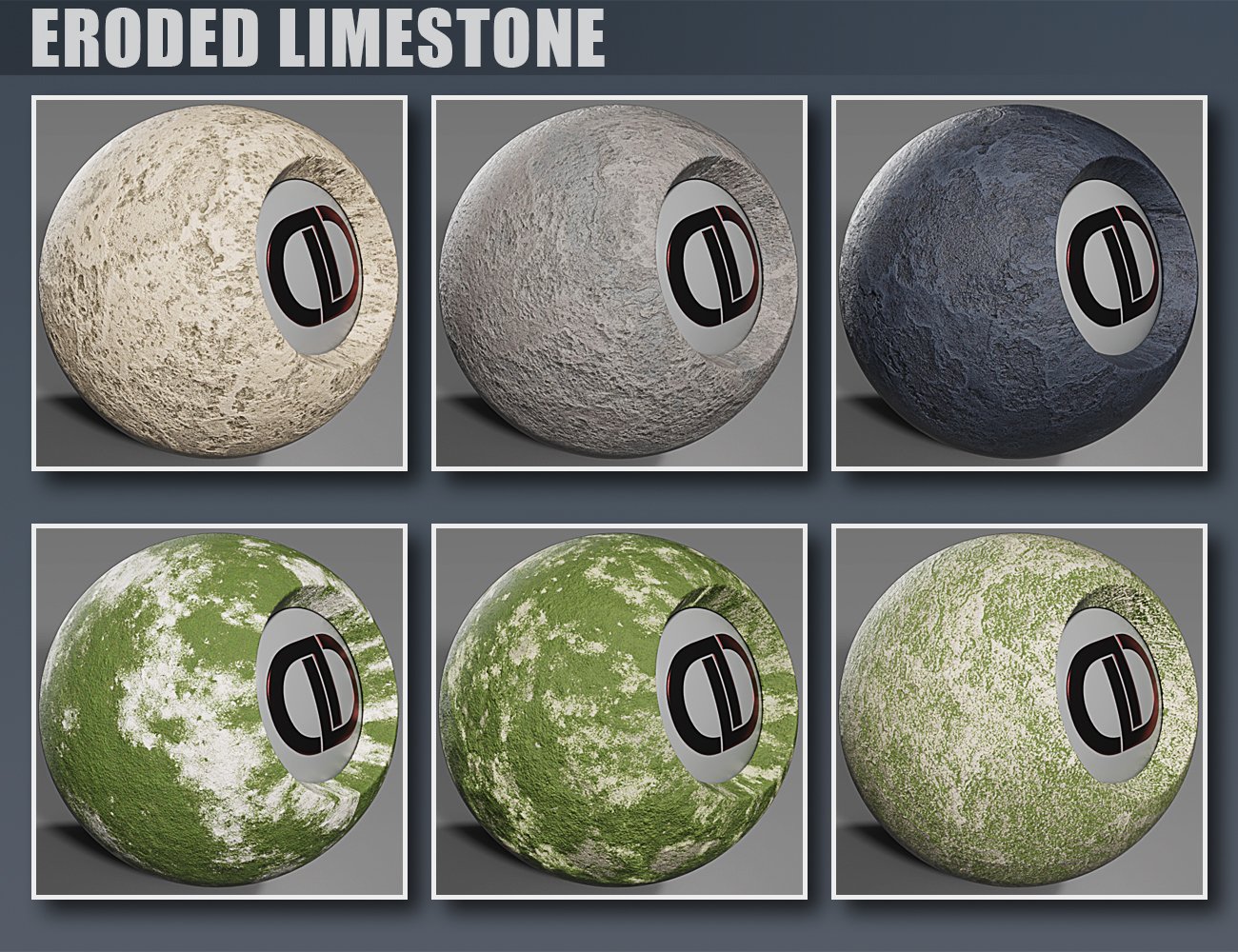 DD PBR Rock Shaders for Iray Vol 3 | Daz 3D