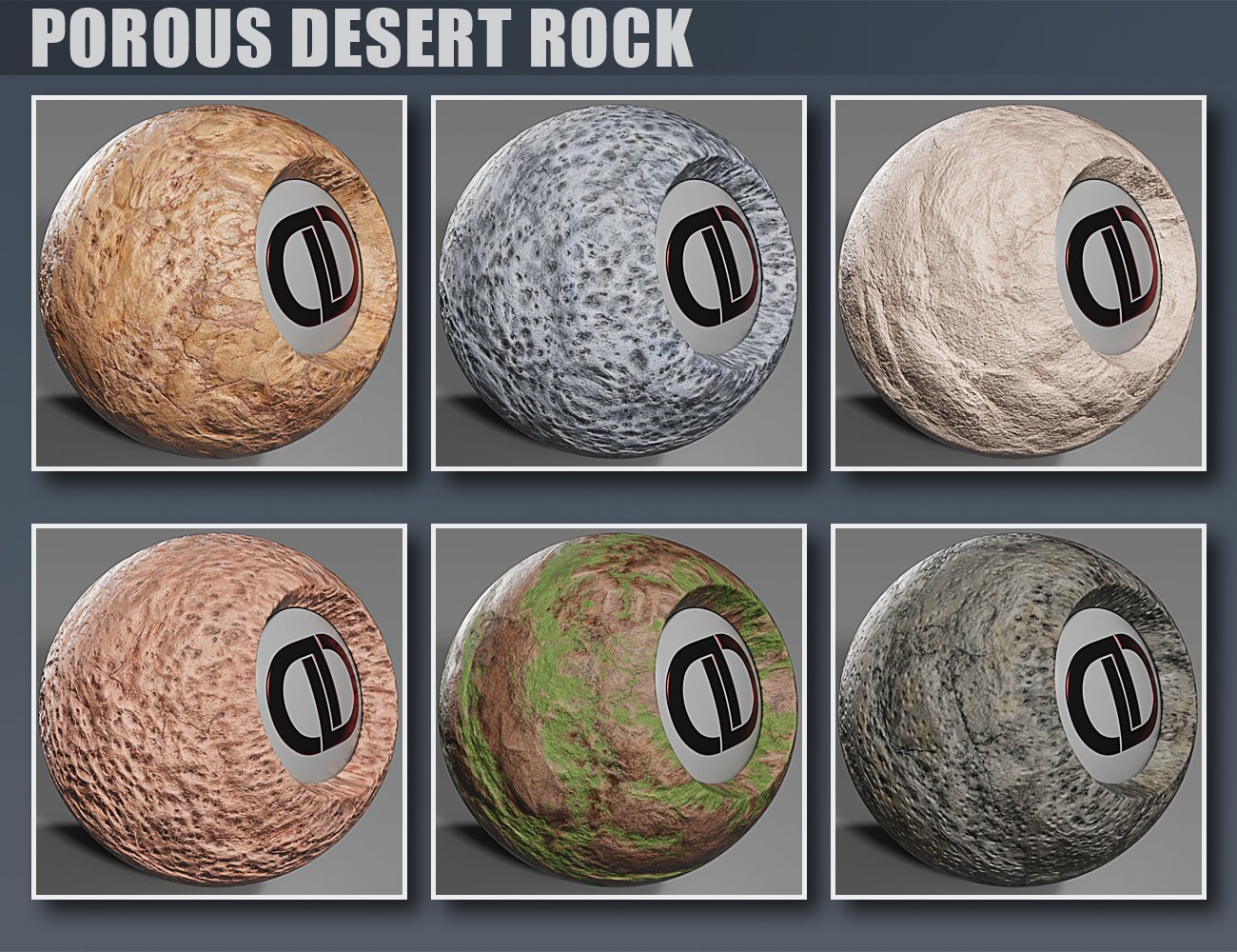 DD PBR Rock Shaders for Iray Vol 3 | Daz 3D