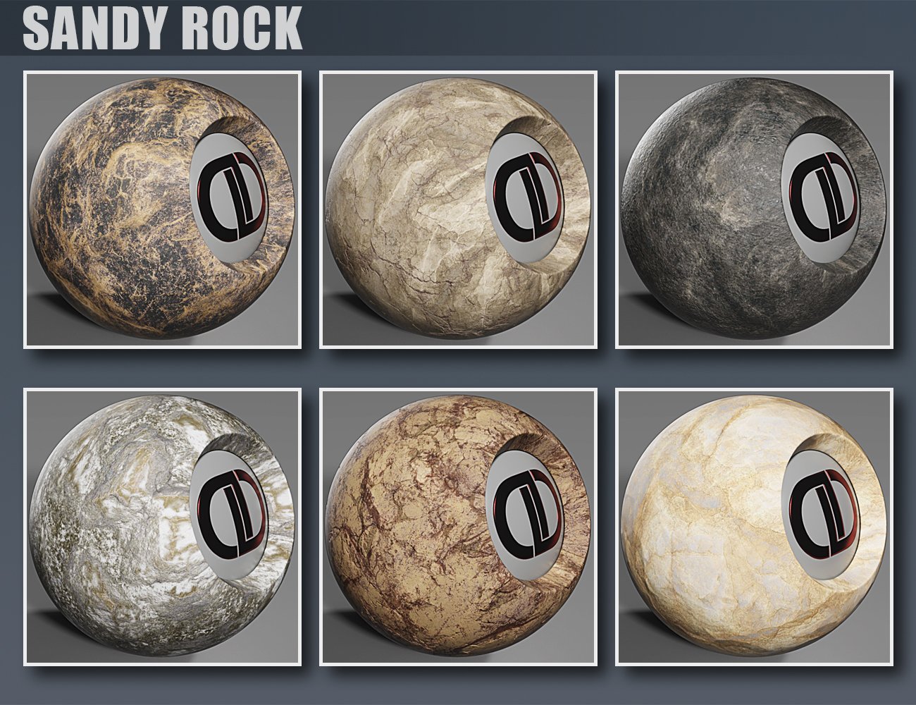 DD PBR Rock Shaders for Iray Vol 3 | Daz 3D