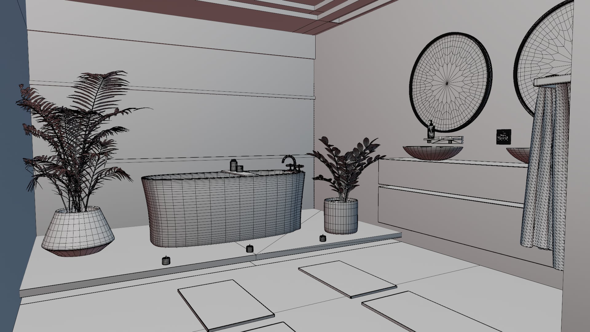 Florida Bathroom | Daz 3D