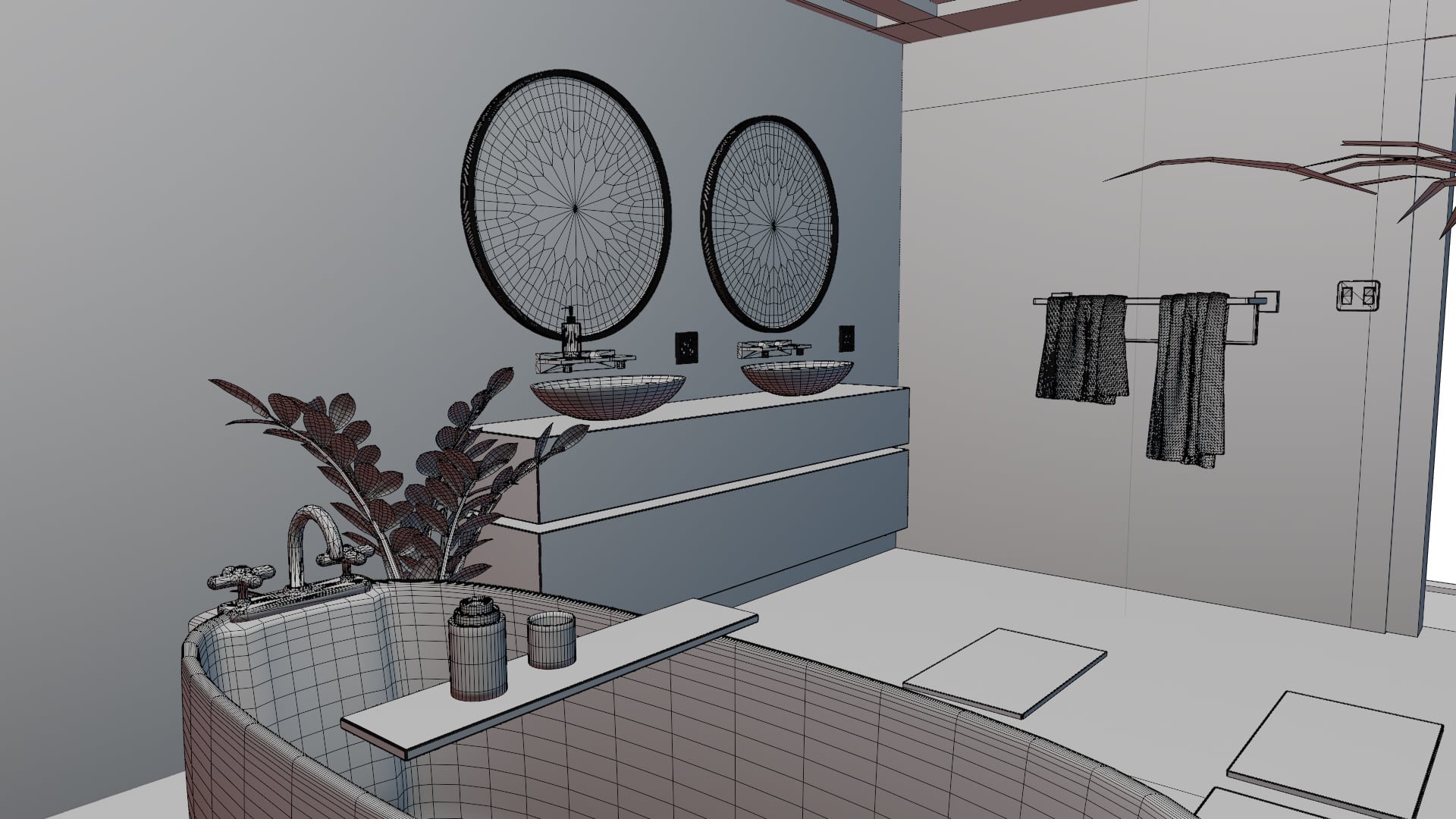 Florida Bathroom | Daz 3D