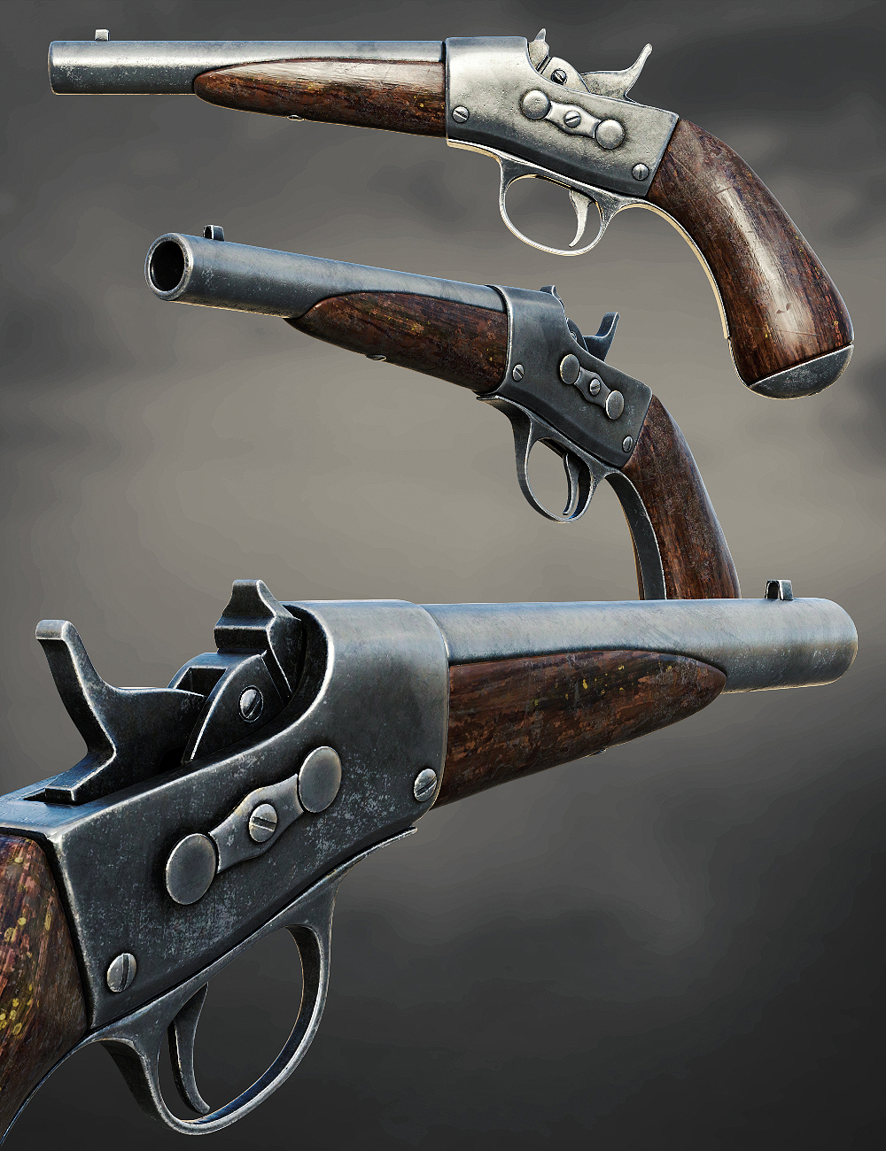 The King's Guard Weapons for Genesis 9 | Daz 3D