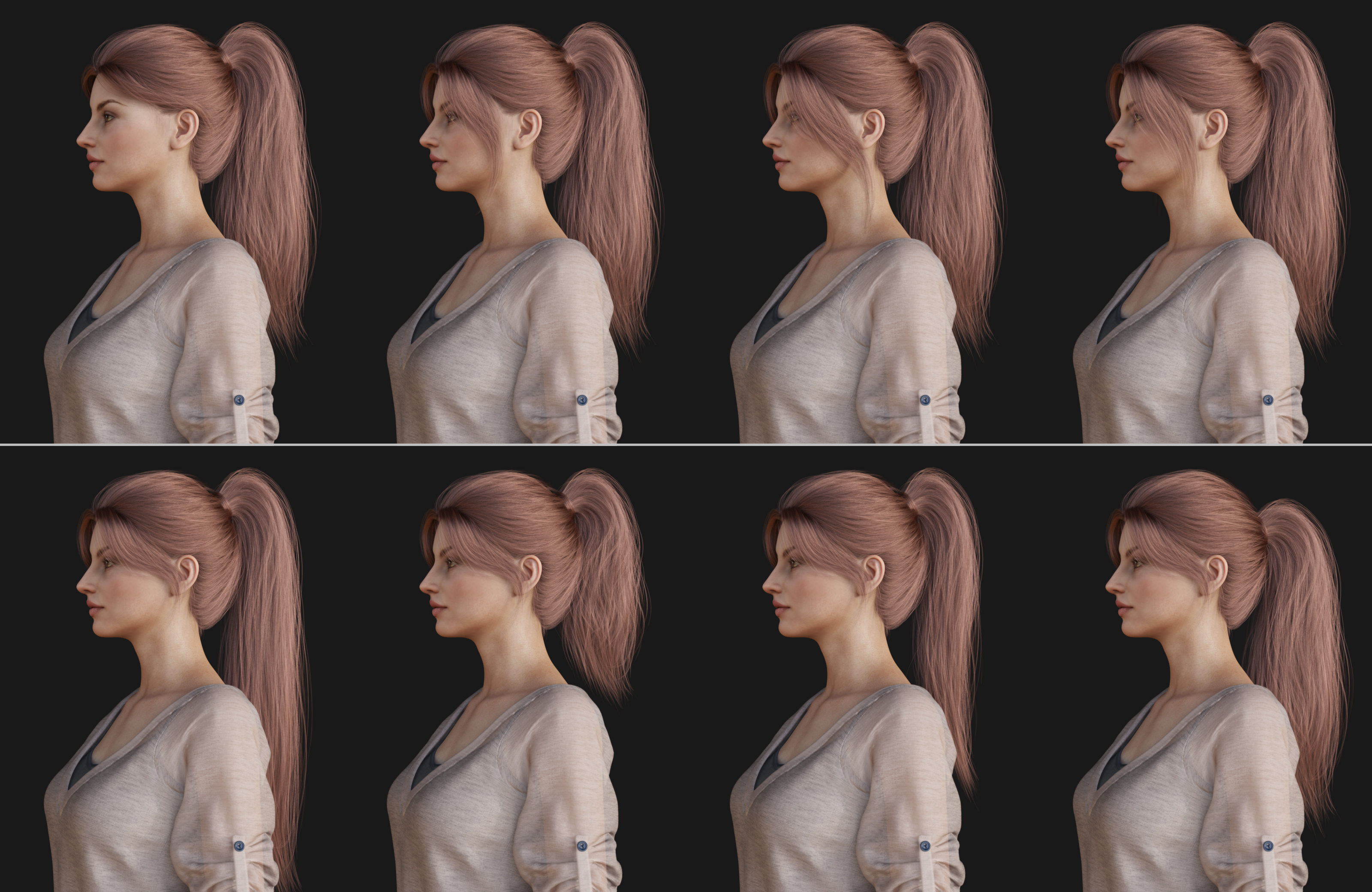 Elene Hair for Genesis 8 and 8.1 Females and Genesis 9 | Daz 3D