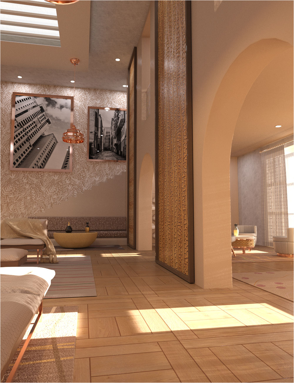 Room Design 05 Environment and Props | Daz 3D