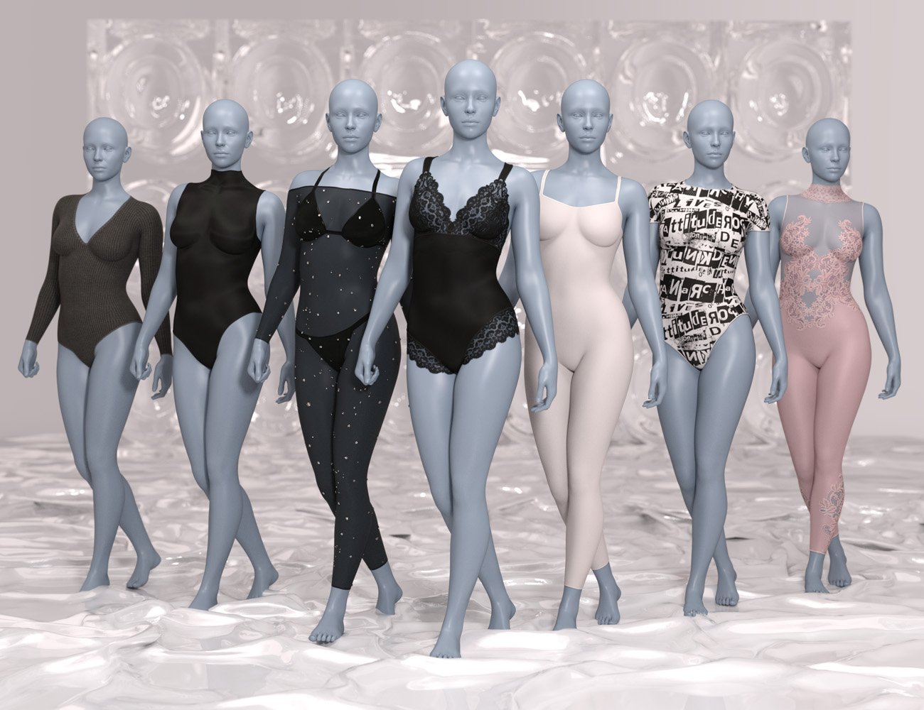 Sexy Skinz - Bodysuits Vol I for Genesis 9 | Daz 3D