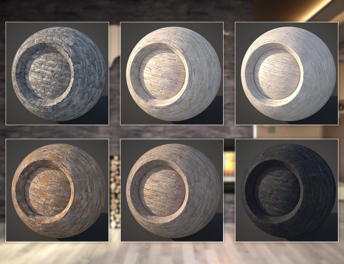Slate Wall - Iray Shaders | Daz 3D