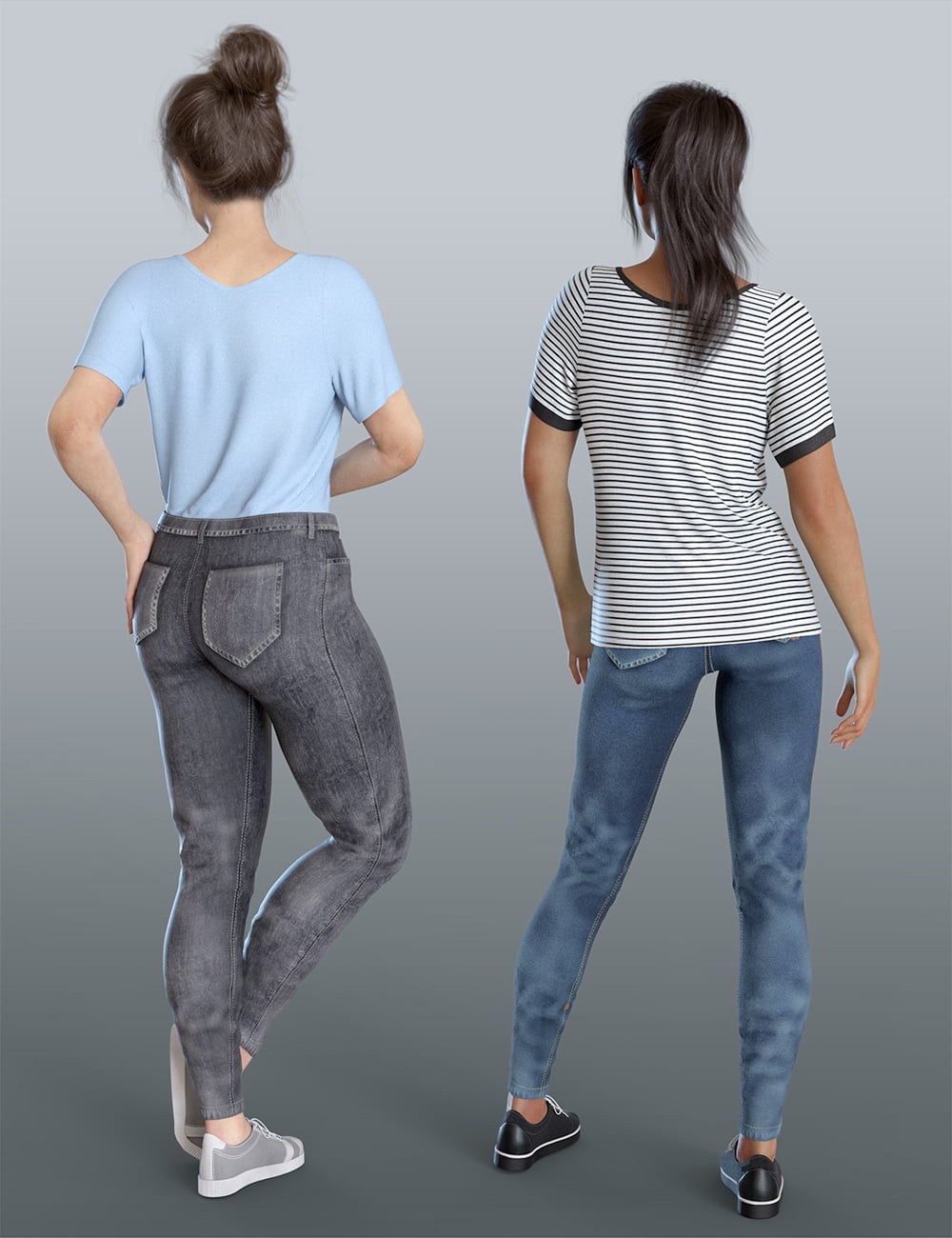 dForce Capsule Wardrobe 01 for Genesis 9 | Daz 3D