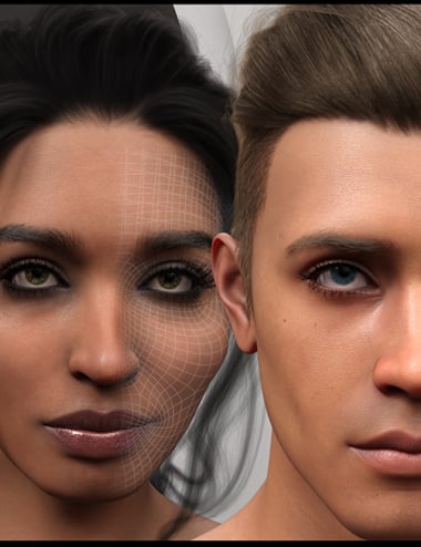 Twizted Face Morphs for Genesis 9 | Daz 3D