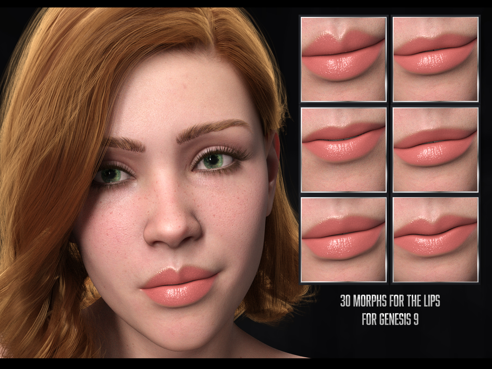 Twizted Face Morphs for Genesis 9 | Daz 3D