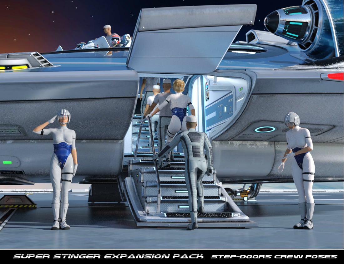 Super Stinger Expansion Pack | Daz 3D