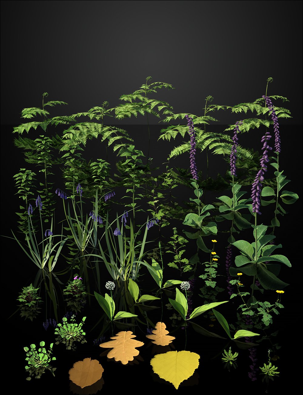 Britain Botanica - Bundle | Daz 3D