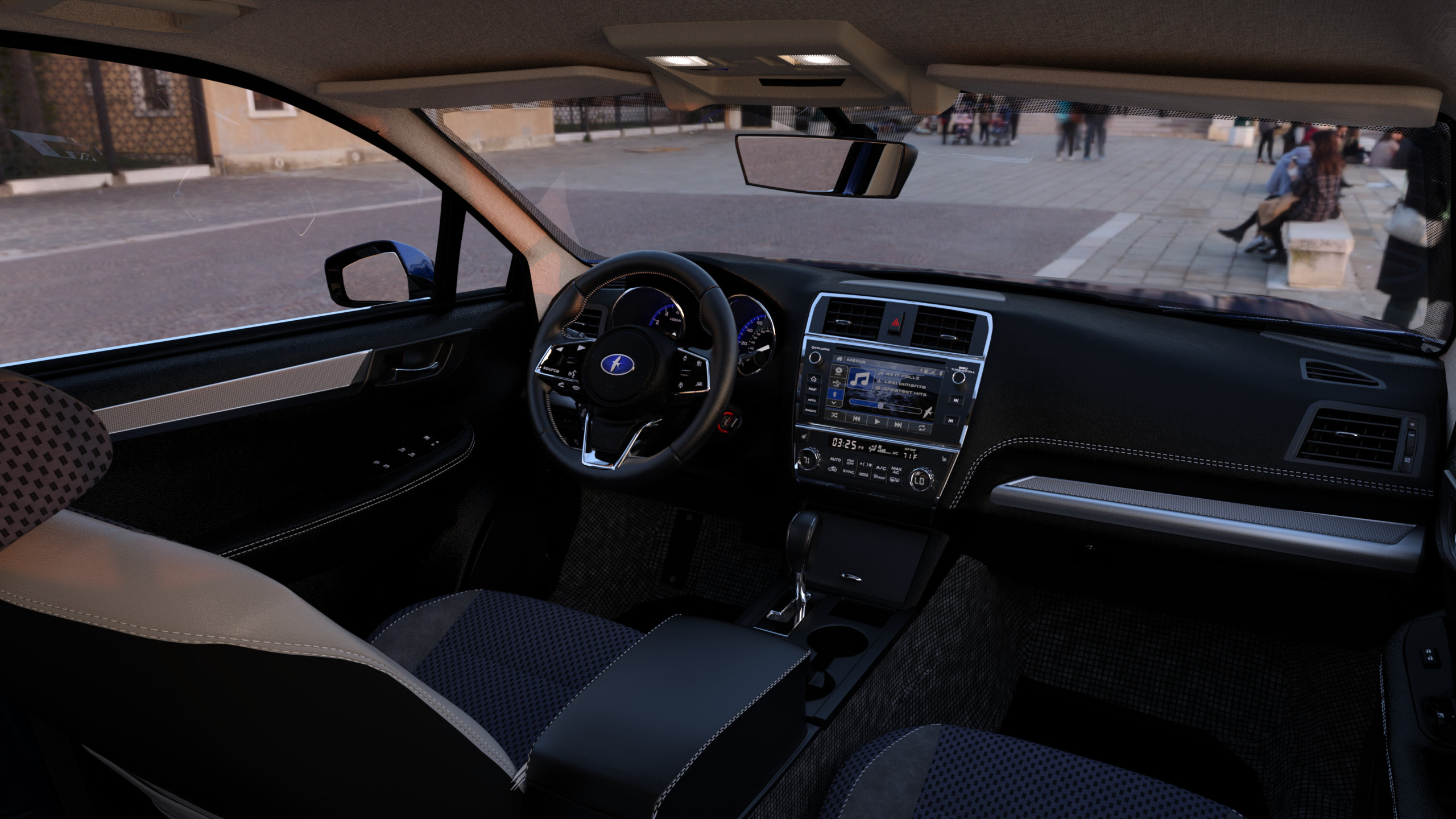 Zirael Flyte Hatchback Family Car | Daz 3D