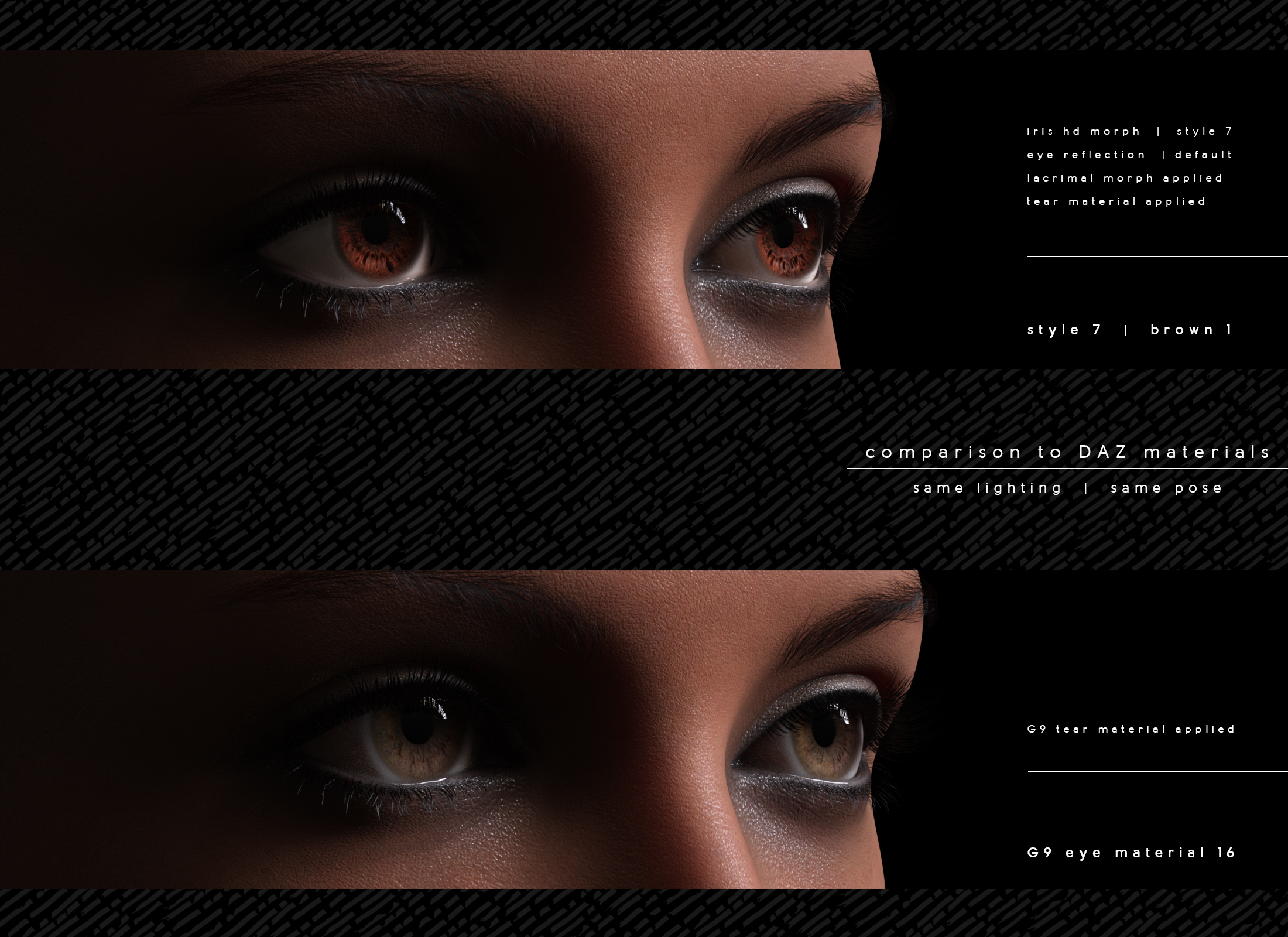 Natural Eyes 9 Merchant Resource for Genesis 9 | Daz 3D