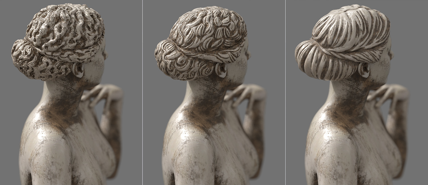 Effigy Feminine Hair Models for Genesis 9 | Daz 3D