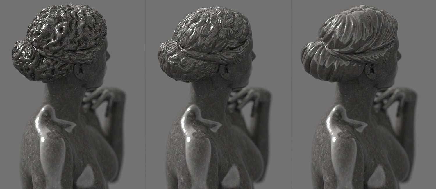 Effigy Feminine Hair Models for Genesis 9 | Daz 3D