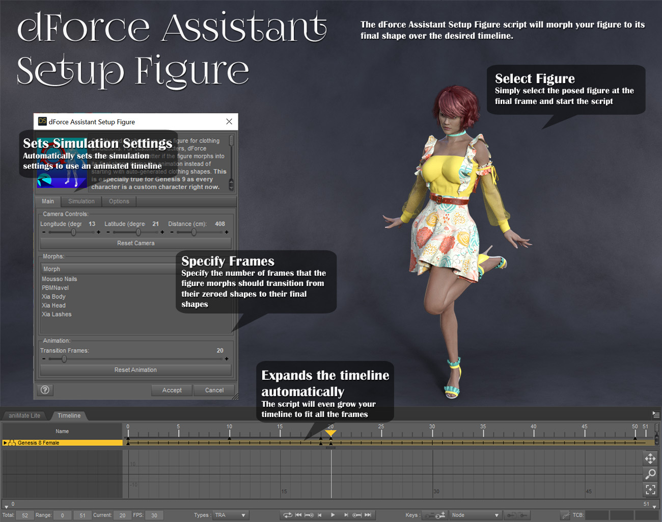 dForce Assistant | Daz 3D