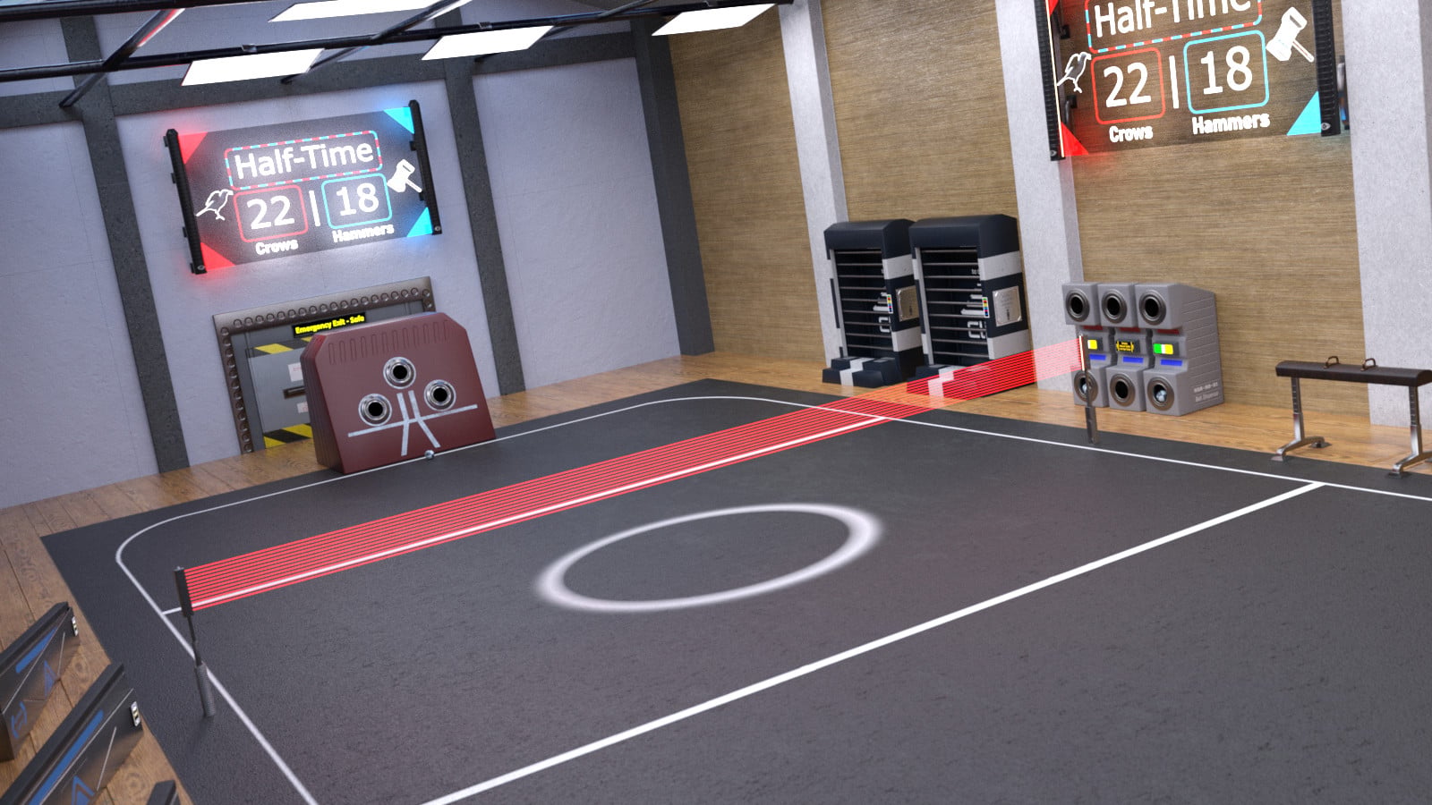 Future School Gym | Daz 3D