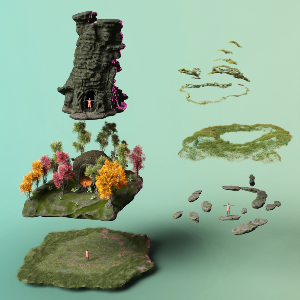 Tree Tower | Daz 3D