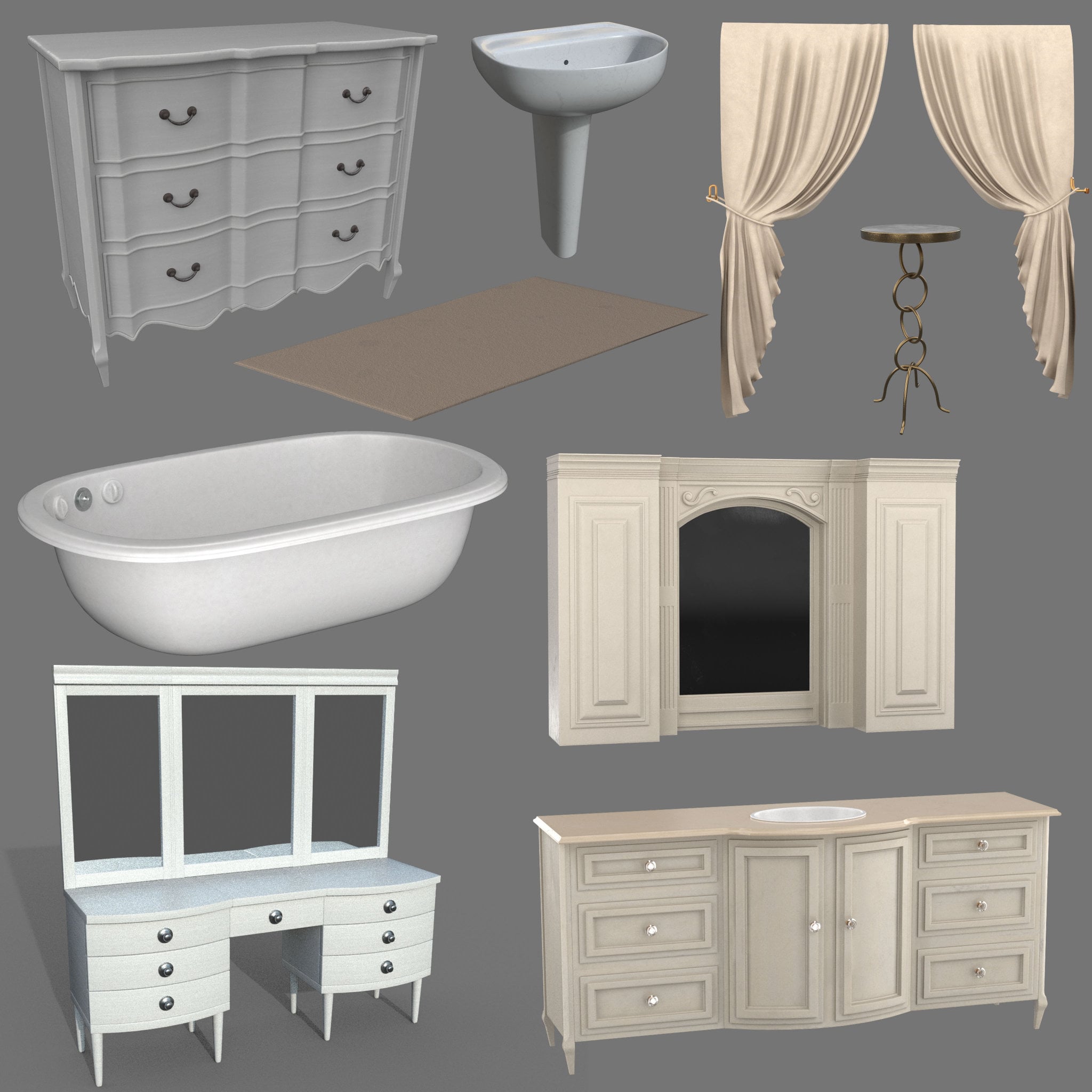 FG Bathroom Scene | Daz 3D