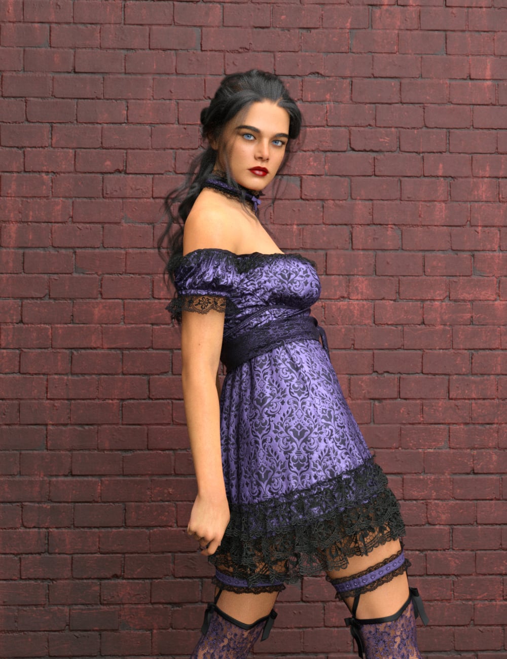 MSO Ravenna for Genesis 9 Female | Daz 3D